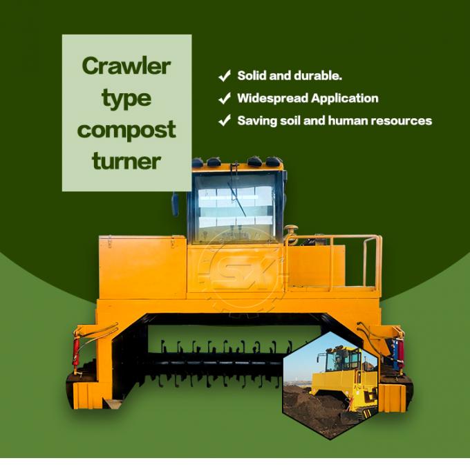 agriculture compost making equipment /manure compost turning machine